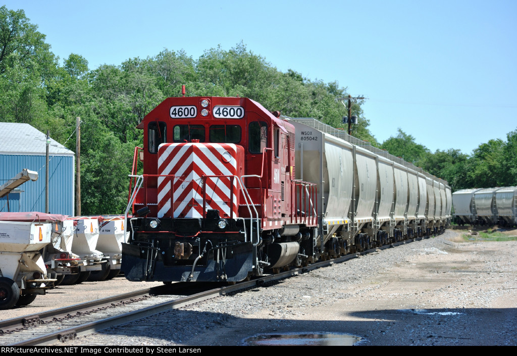 NCRC 4600 (GP9R) at Fullerton NE
